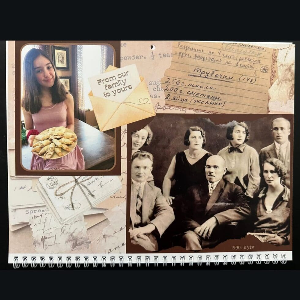 Teen debuts 5784 calendar with family recipes - EVJCC